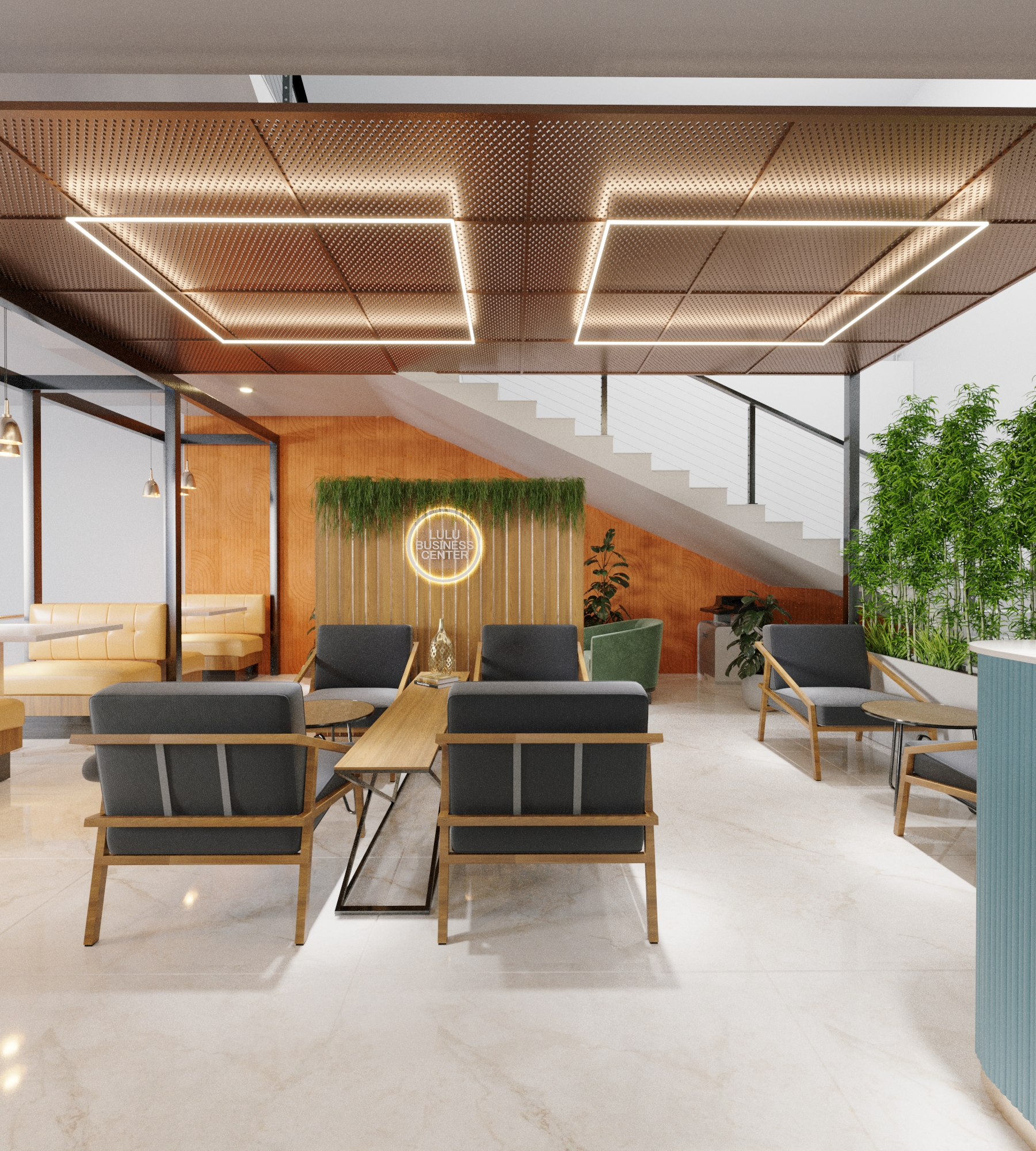 LULU BUSINESS CENTER | Atrium Design Studio